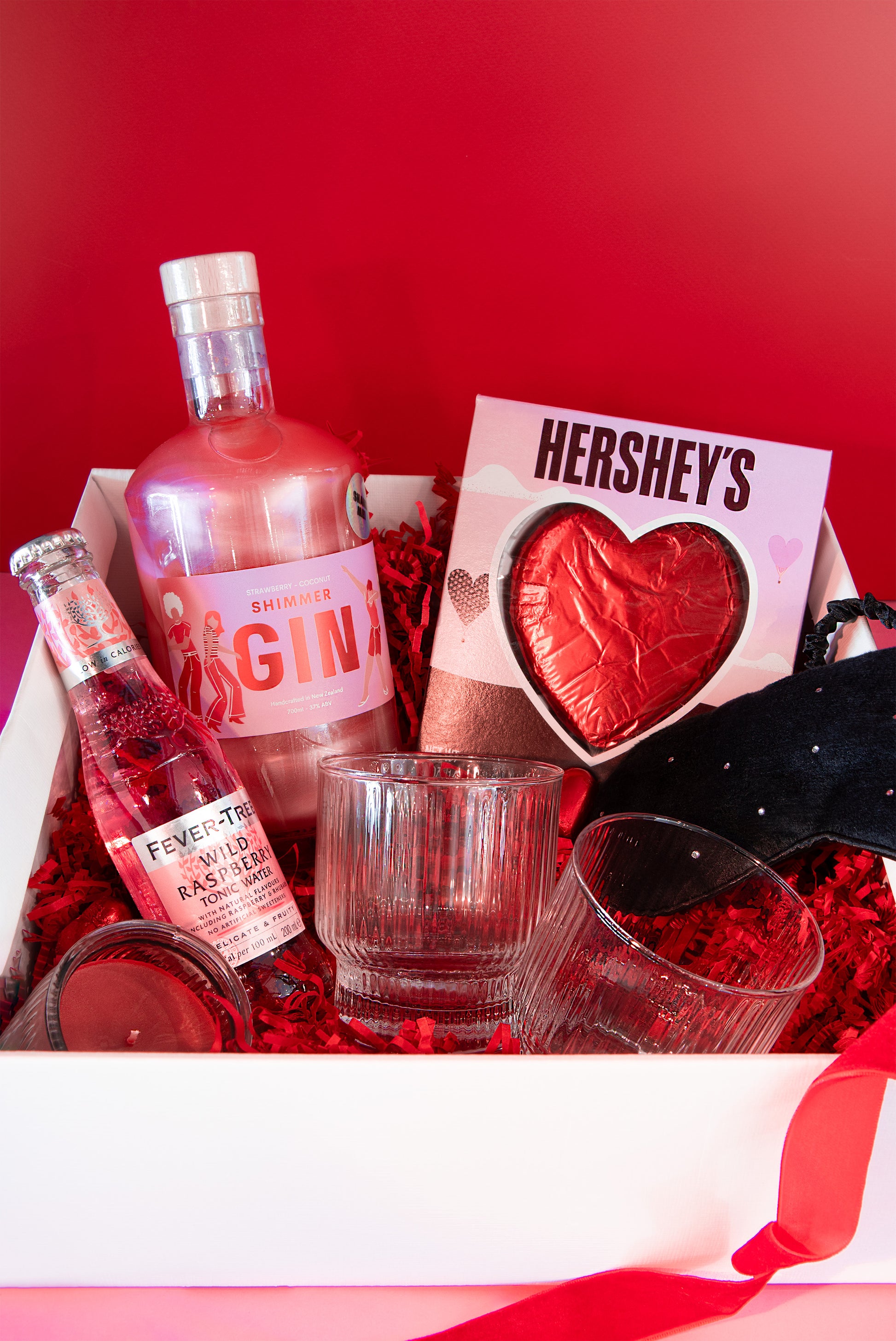 Love at First Sip – Red Shimmer Gin Box | SIP Distilling Co.