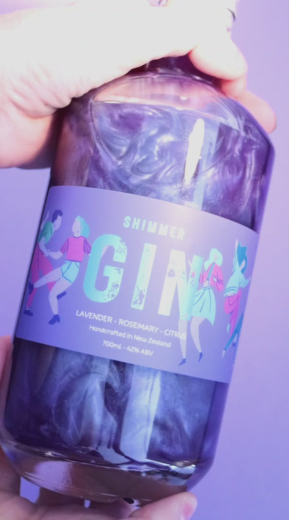 Purple Shimmer Gin - Lavender & Rosemary | SIP Distilling Co.